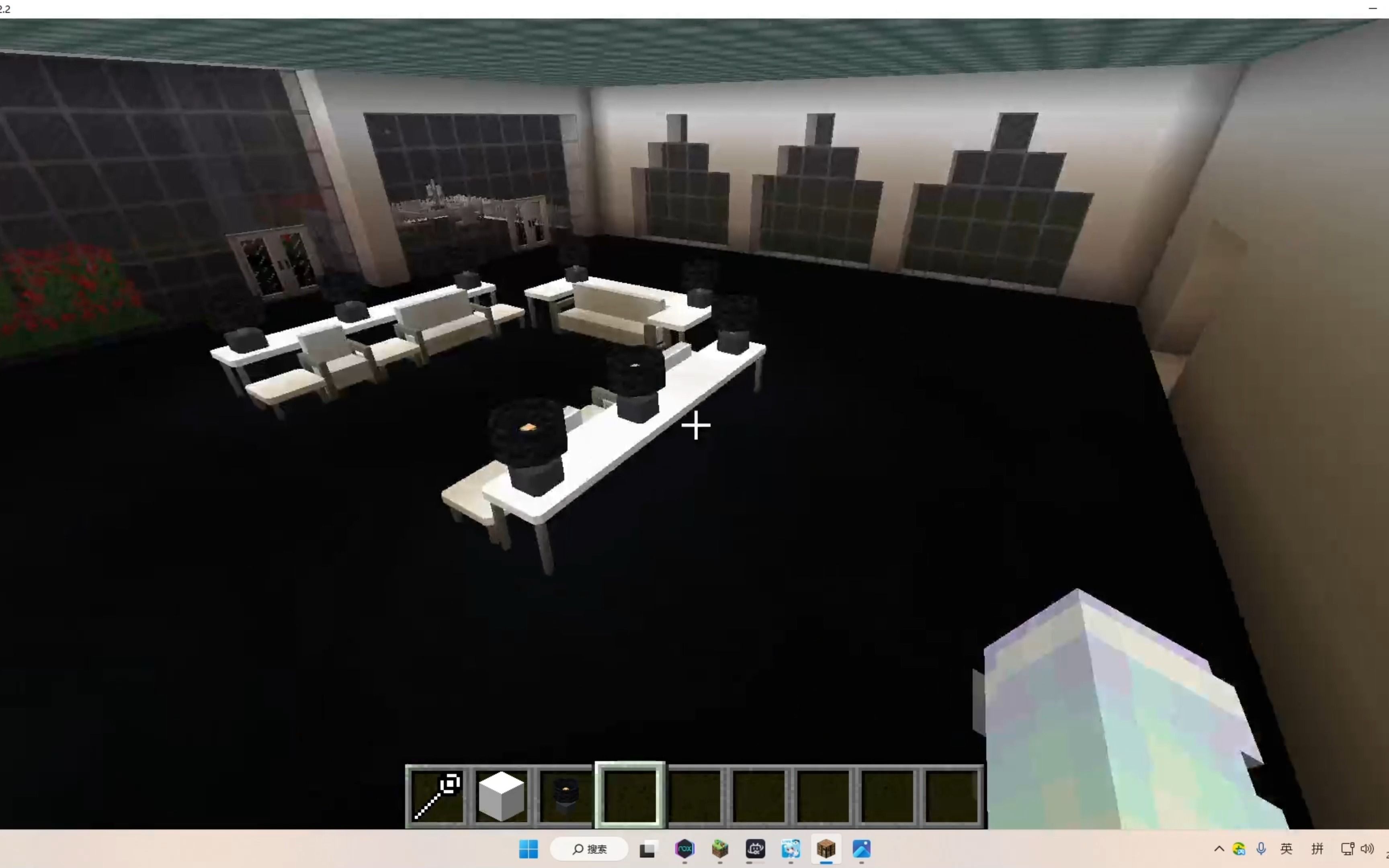 【鹤寒Smoke】我的世界:一个大工程,建筑权杖真的不好使.