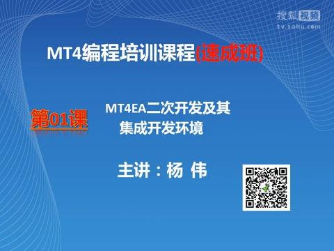 MT4编程教程-第01课