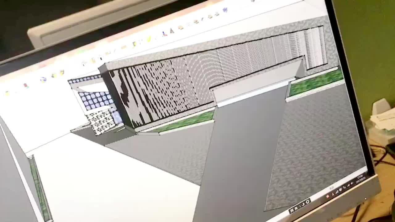 厂房方案排布中#原创设计