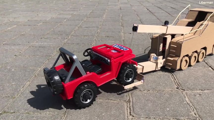 奔驰拖车,牵引车制造原理_奔驰Actros拖车,牵引车模型制作方法