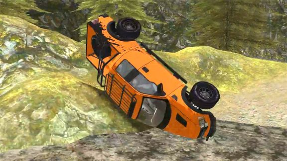 真实越野模拟器 挑战新的路线 难度升级 一不小心就掉水沟