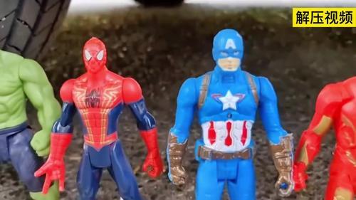 实验车VS玩具绿巨人#解压#汽车压碎