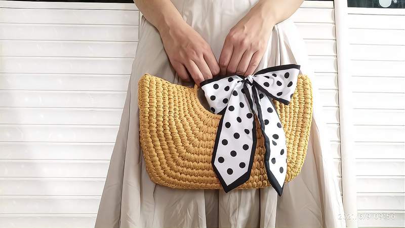 【第349期】钩针编织非常流行的手提包 教程三