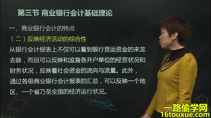 自学考试金融专业本科课程视频00078银行会计学自考重点详解