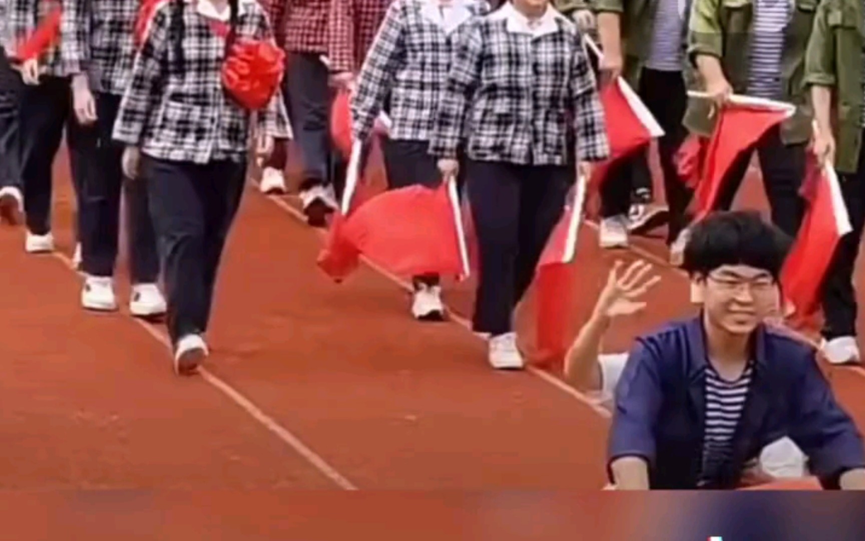 浙江某学校运动会开幕式,这个开幕式很有创意ߑ�ߏ