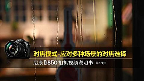 尼康D850视频教程——对焦模式|尼康D850说明书第11集