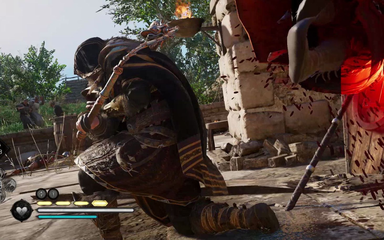 刺客信条英灵殿全武器勇士终结动作