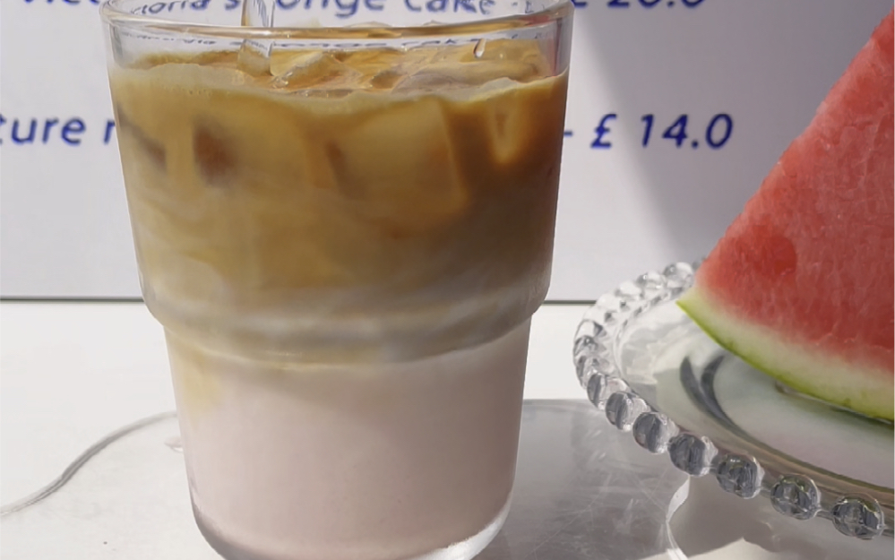 瑞幸同款|抓马西瓜拿铁!