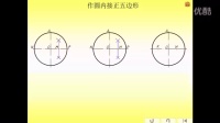园内接正五边形的画法