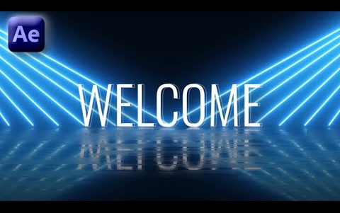 【AE教程|油管搬运|LOGO动画】 Saber 文字动画