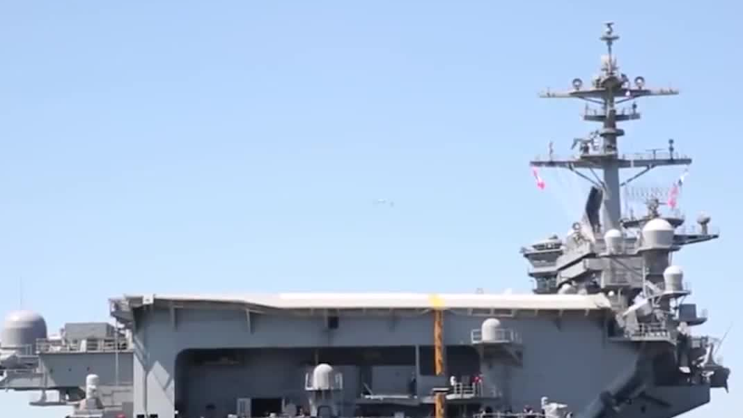 美法4艘航母围住伊朗,全球船只准进不准出