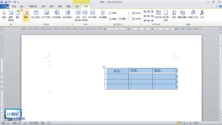 2.3.3 表格排版