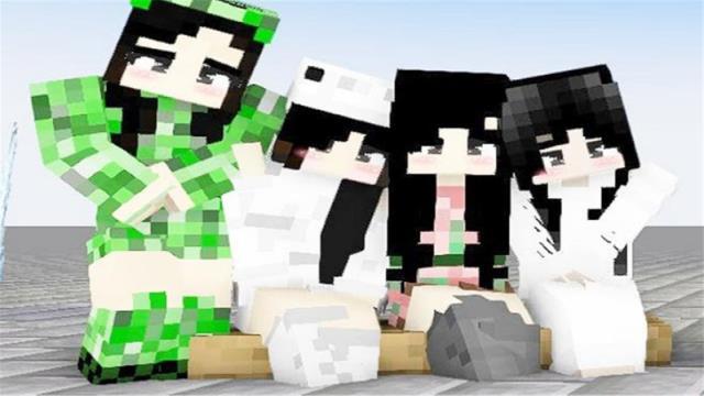 Miecaft动画《怪物娘化》,怪物女孩变身可爱怪物娘,颜值美如画!