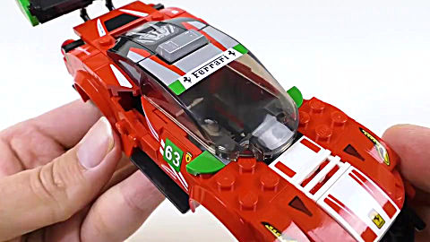 DIY手工制作乐高跑车汽车模型玩具