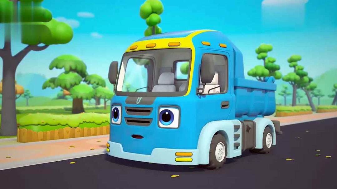 工程车救援队出发宝宝巴士动画片
