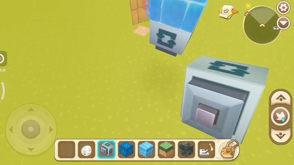 迷你世界:这么好看的旋转门,你见过吗