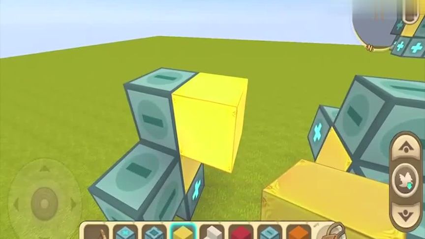 迷你世界电路教学会走的机器人