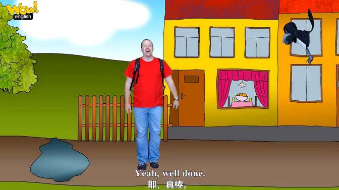 :小朋友们,我们一起学单词:run