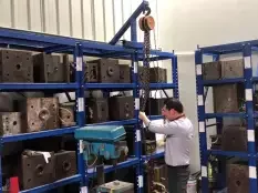 模具架定制重型葫芦吊模具货架厂家直销批发易达仓储