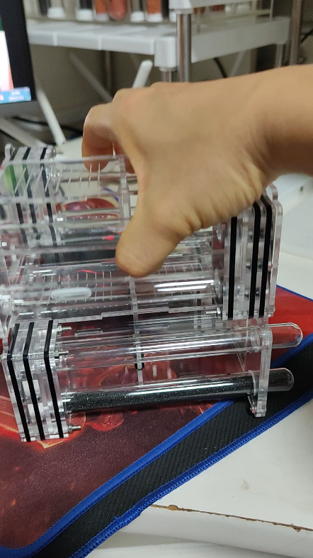 自制无限堆叠双215试管蚁巢