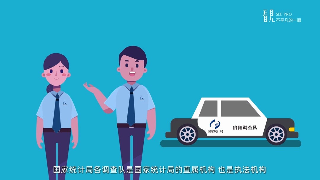 贵州看见文化传媒动画作品《三分钟快速了解国家统计局贵阳调查队》