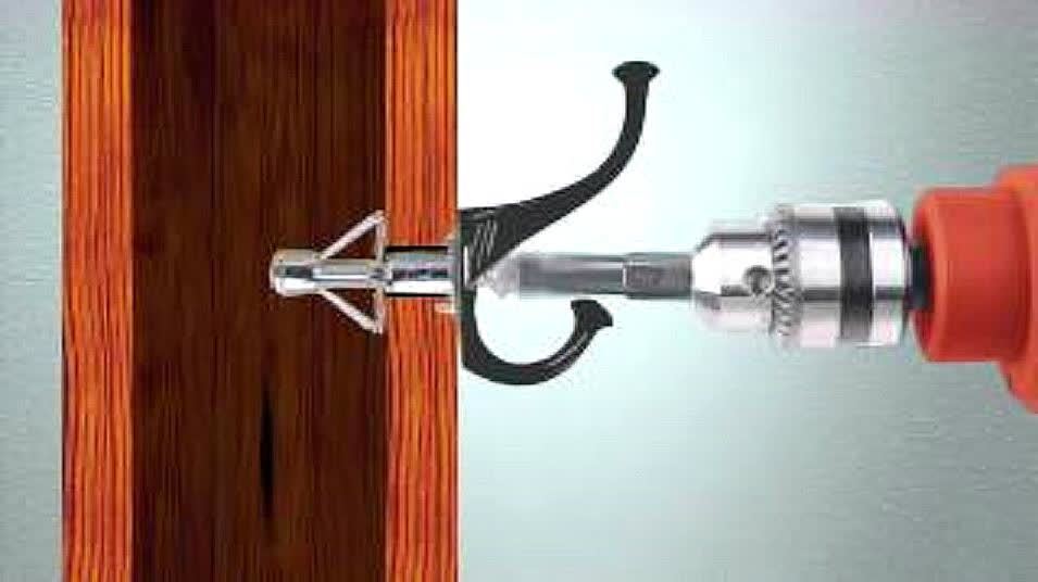 膨胀螺丝在墙里是怎么起作用的?看它的3D动画演示,.