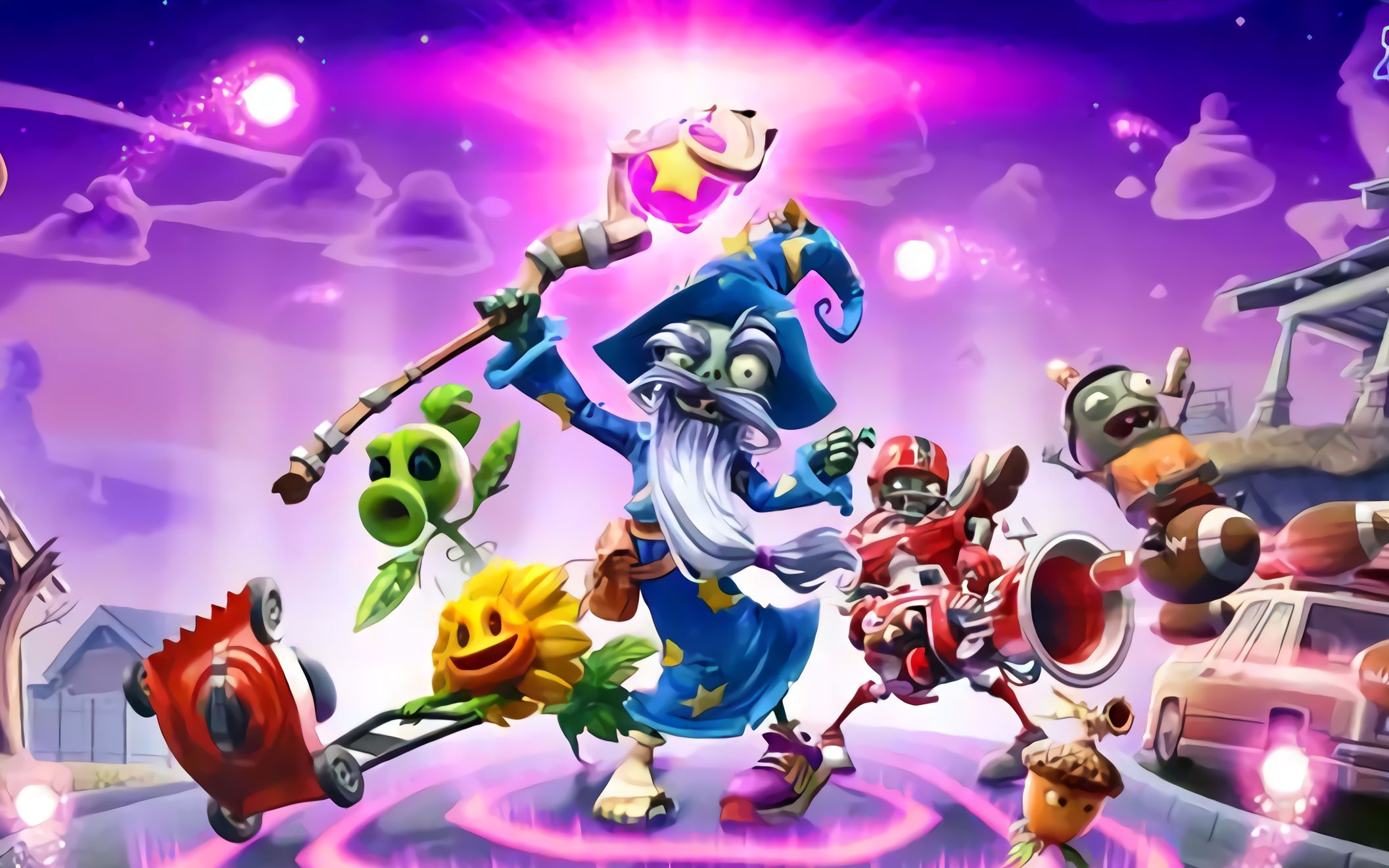 植物大战僵尸和睦小镇保卫战日常#216