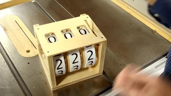 用木板自制一个计数器