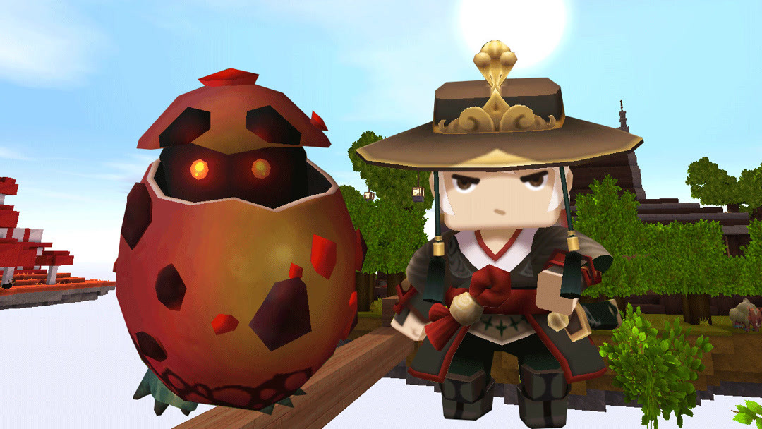 迷你世界 超大空岛生存01 悲剧开局 爆爆蛋把我床炸光了