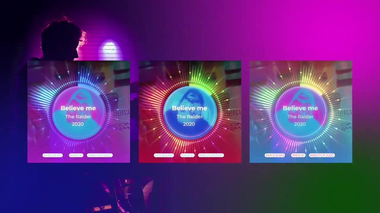 10组音乐可视化播放器动画 Music Visualizer Pack