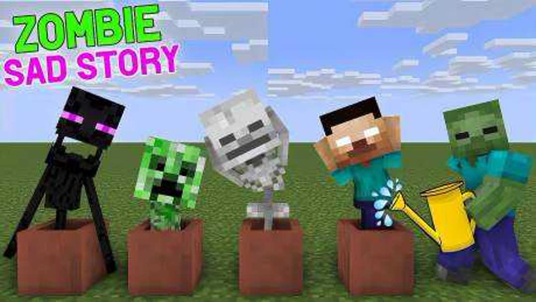 《我的世界怪物学院》搞笑动画:小僵尸拯救所有逝去的老师同学