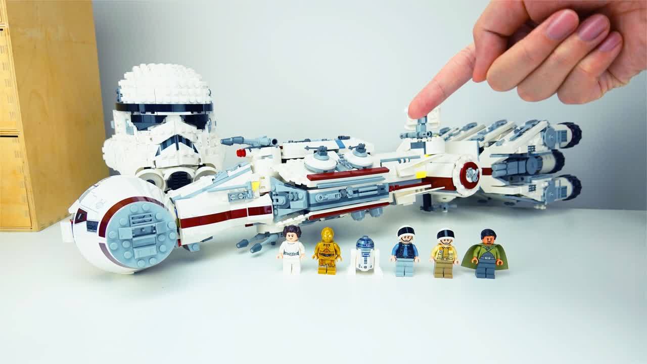 老玩家翻车一不小心买了假UCS星战套装坦蒂夫IV