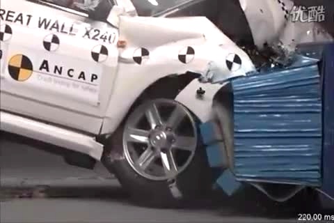 长城哈弗海外碰撞试验表现良好 4星