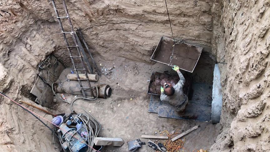 #顶管 #顶管施工 #非开挖