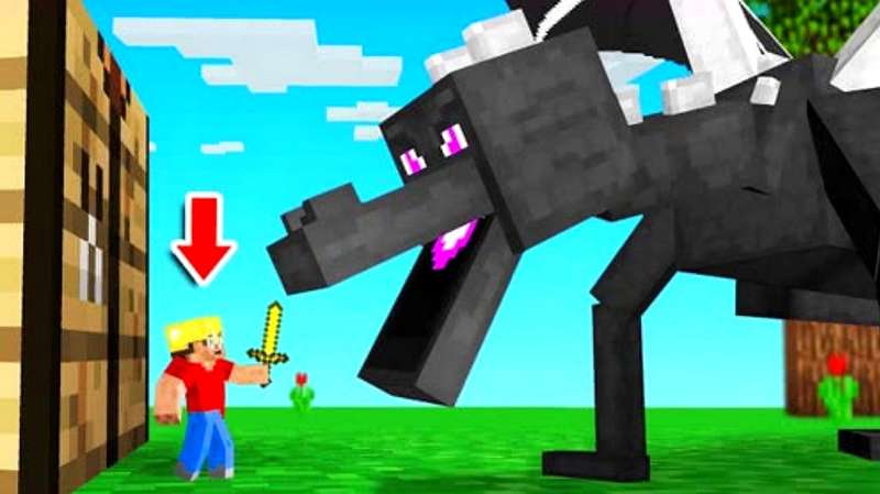 我的世界往末地传送门传送TNT是多么壮观的场景 爆笑