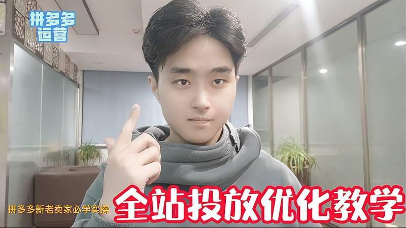 拼多多运营全新实操玩法教学,全站投放优化调整法,纯干货分享