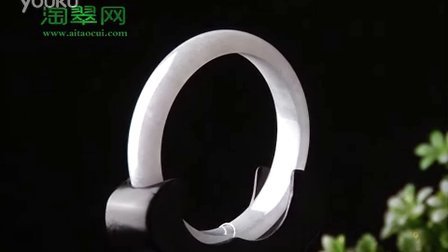   缅甸天然翡翠A货豆种圆镯(59.5mm)-翡翠手镯-淘翠网