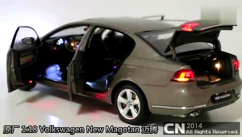 汽车模型车灯改装 一汽大众原厂 1:18 Volkswagen Magotan 新迈腾