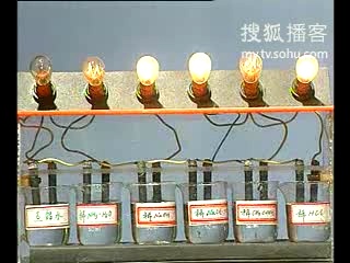 电解质导电实验