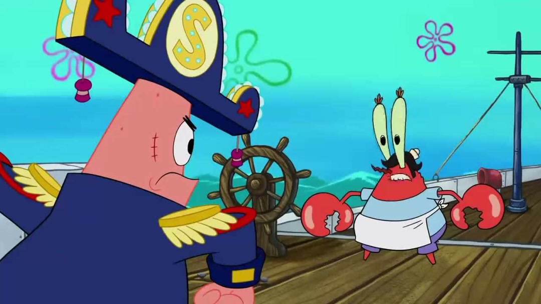 海绵宝宝 派大星船长