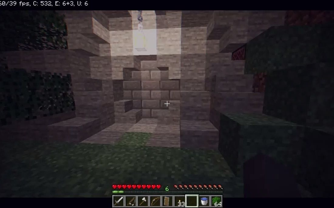 【MC】 山顶洞人的隐藏山洞