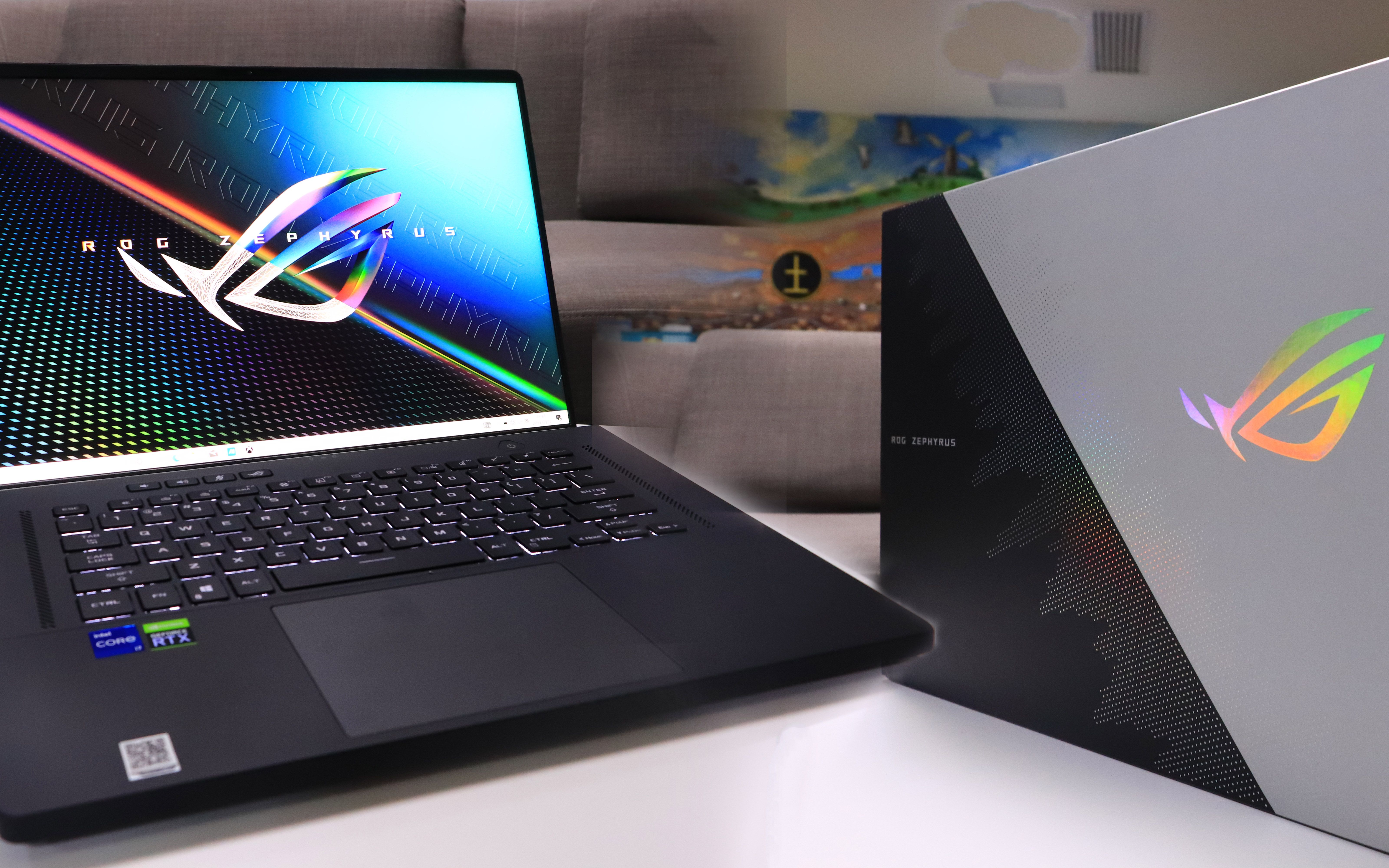 在读大学生的 | ROG 幻16 开箱视频(太适合画图、摄影和建模啦)(纯开箱)