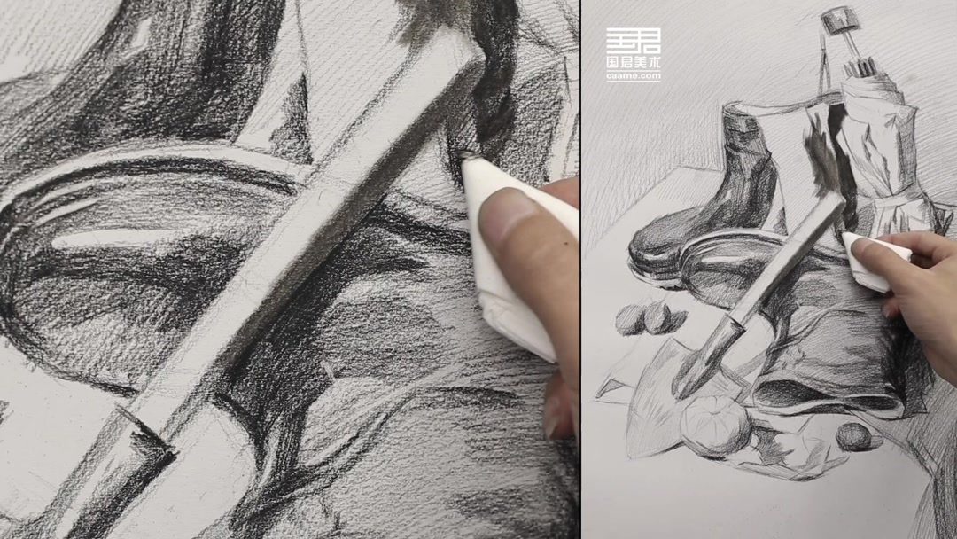 素描静物_视频教程
