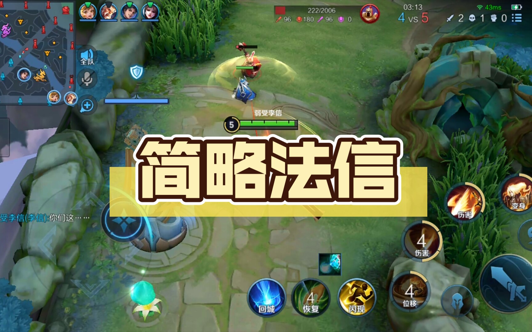 简略法信