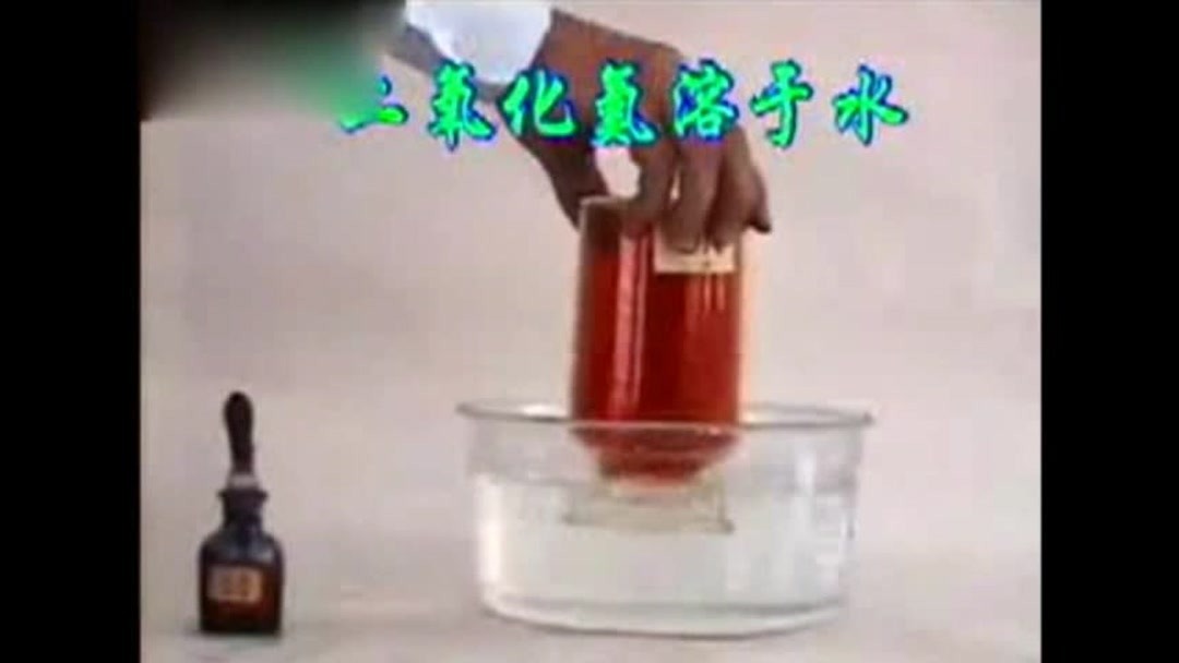 高中化学实验 实验-二氧化氮与水反应