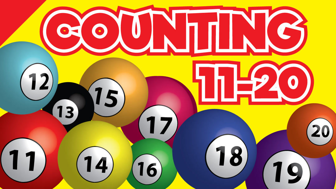 英文数字歌 - 我可以从11数到20!13 Counting 11 to 20
