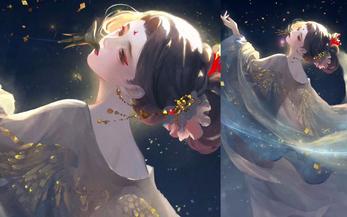 贵妃醉酒 | 手把手教你电脑绘画国风大典上的古风小姐姐!