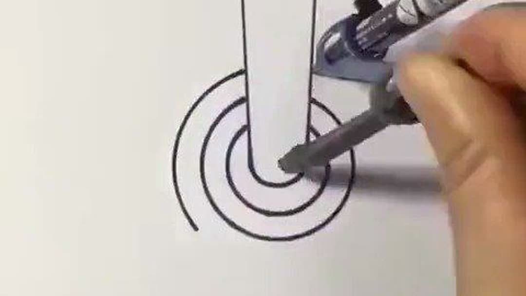 几个大人小孩都能学会的立体画!简单又有趣,马了!!! #搞笑##迷惑#