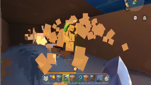 迷你世界:大家觉的这些土块能不能盖一个城堡呢?