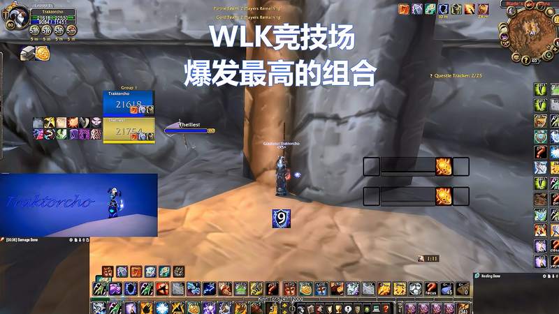 WLK竞技场:盗贼+增强萨组合秒人集锦,畅爽无比!